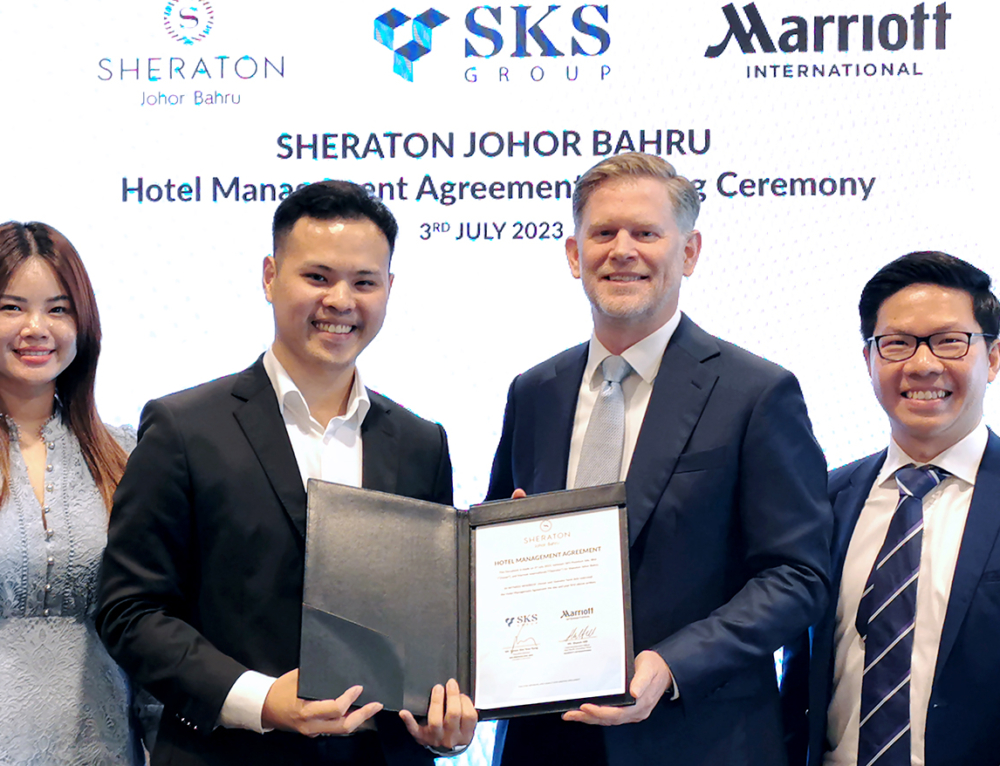 SKS Group, Marriott to open first Sheraton hotel in Johor Bahru - SKS Group
